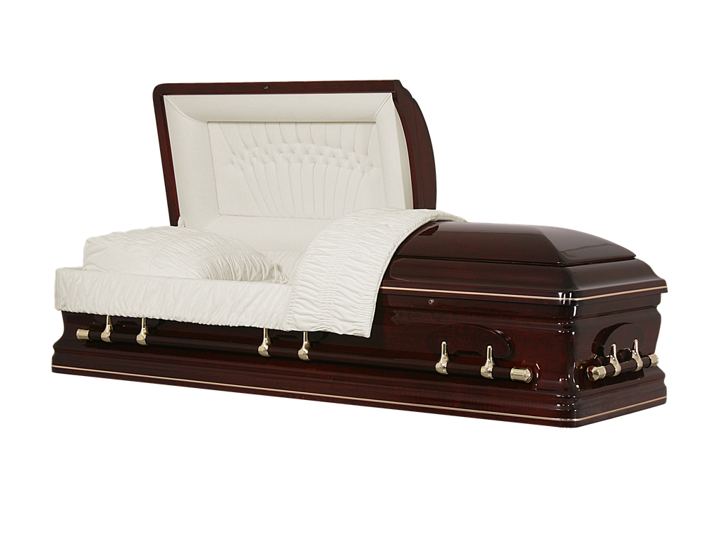 Heritage Solid Cherry (Full Couch) | Oakey's Funeral Service
